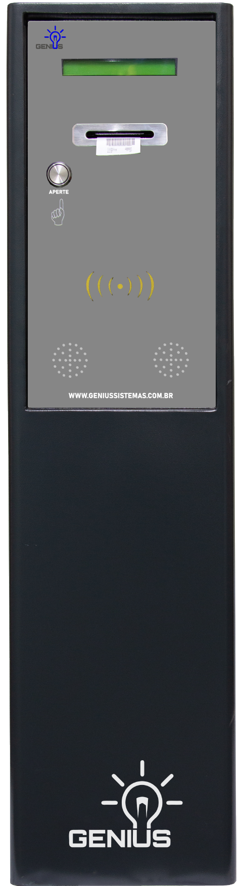 Genius Sistemas - Equipamentos para estacionamento - PRODUTOS